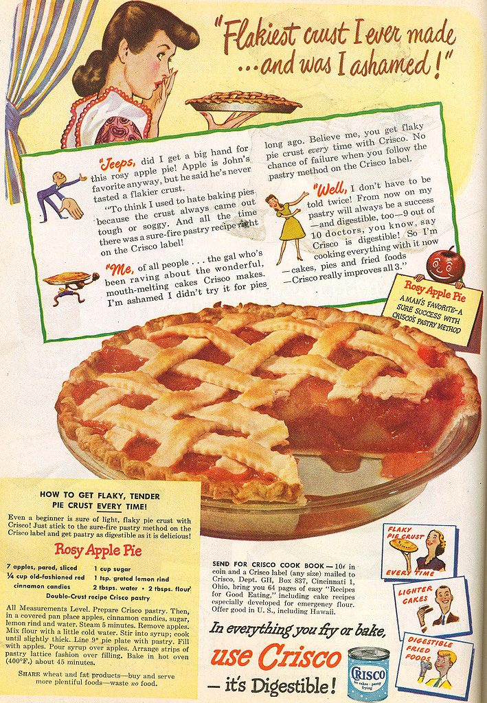 Ruth s Pie Crust For One Yesterdish Ruth s Pie Crust For One Yesterdish
